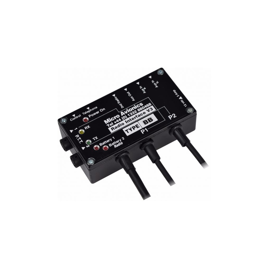 Interface radio alimentée pour radios portables – PassionAir Canada